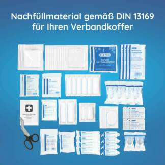 DIN 13169 Erste-Hilfe-Koffer Nachfüllset | FLEXEO